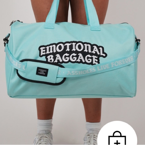 Bags | Alf Duffle Bag Emotional Baggage Brand New | Poshmark